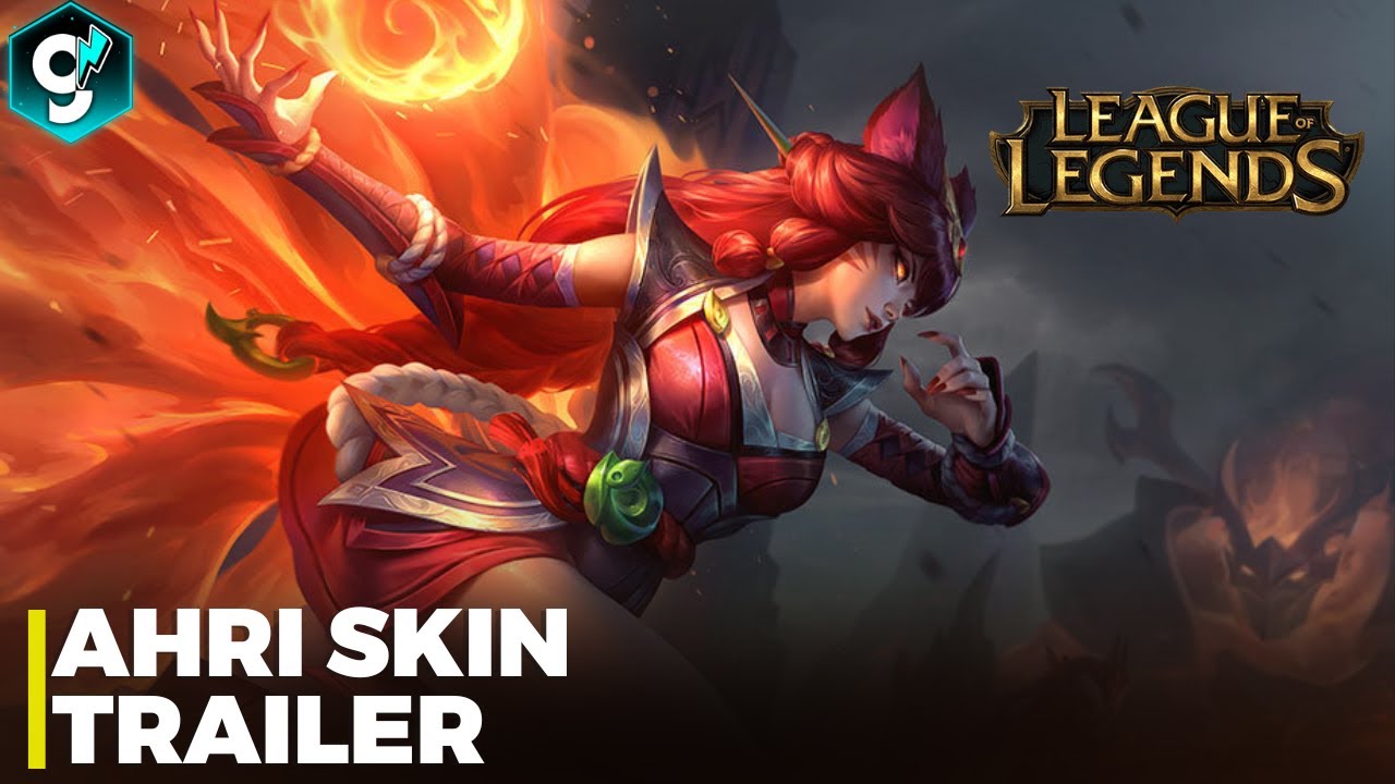 League of Legends Immortalized Legend Ahri Skin Trailer - YouTube