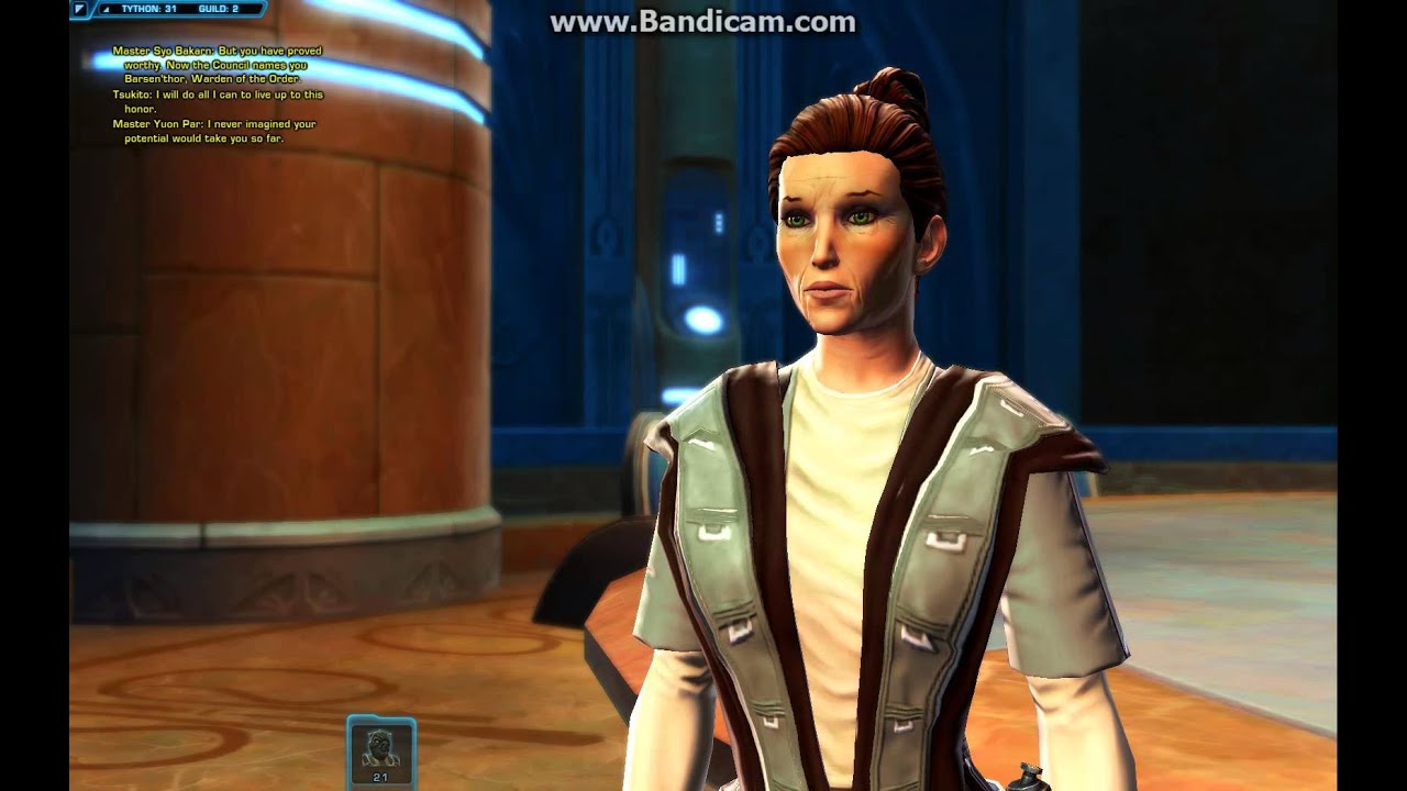 Swtor - Jedi Consular - Barsen'thor - Tython - YouTube
