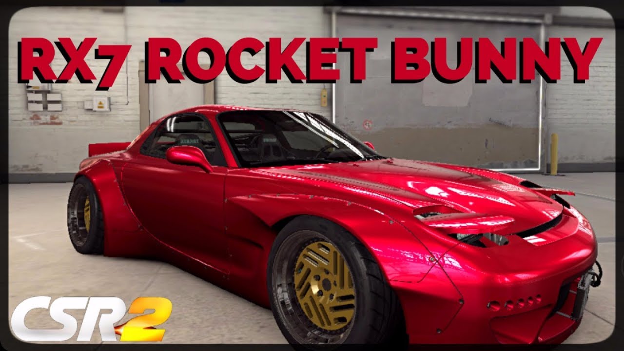 CSR Racing 2 - Mazda RX7 Rocket Bunny delivery - Milestone prize - YouTube