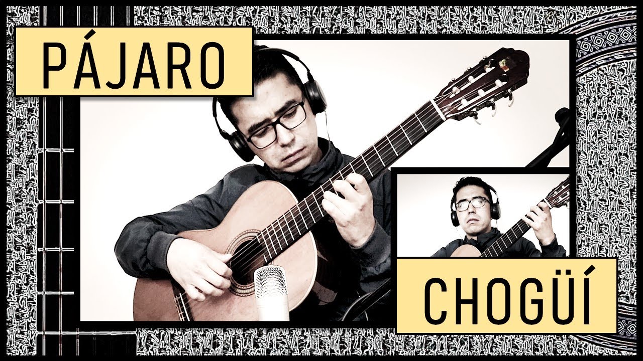 PÁJARO CHOGÜÍ Guitarra - YouTube
