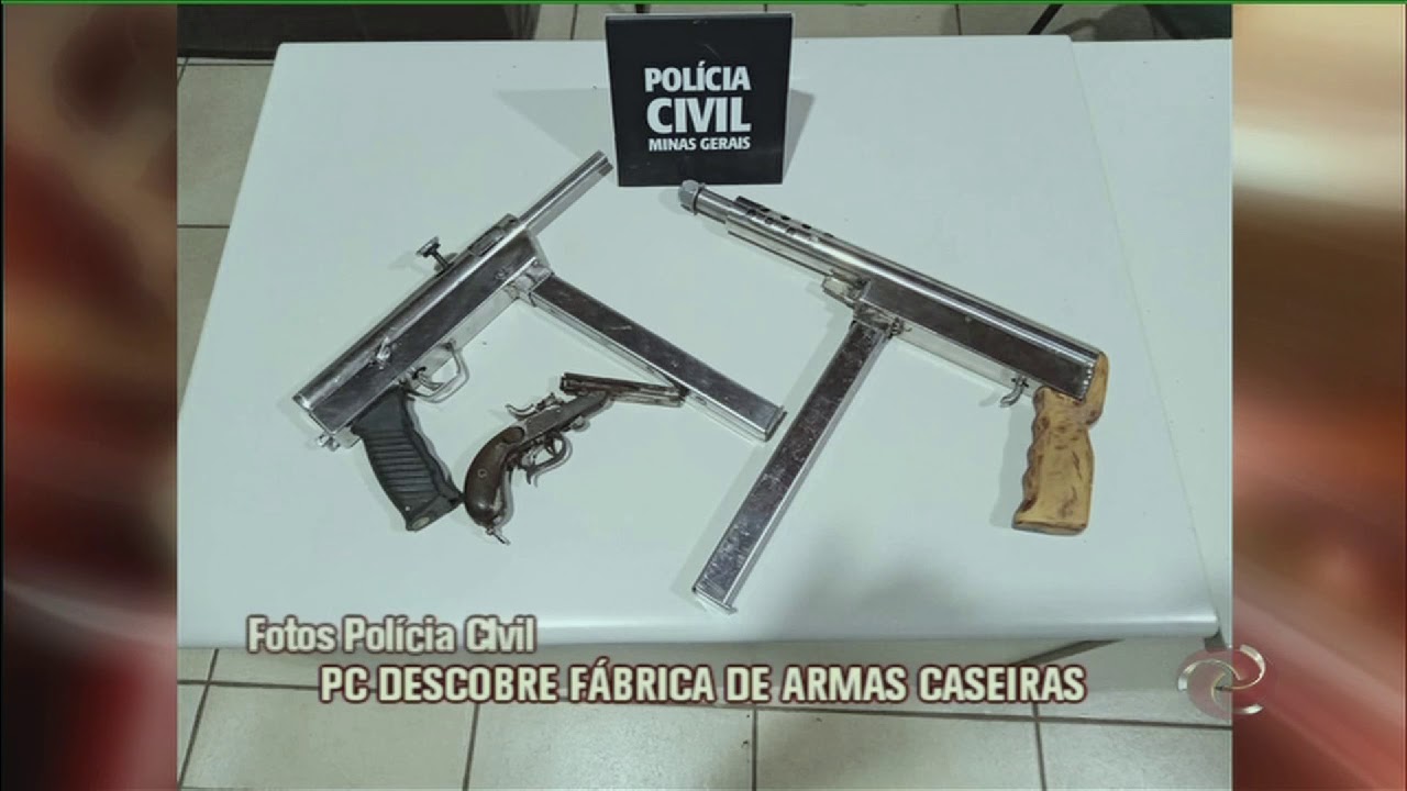 Fechada fábrica de armas caseiras - YouTube
