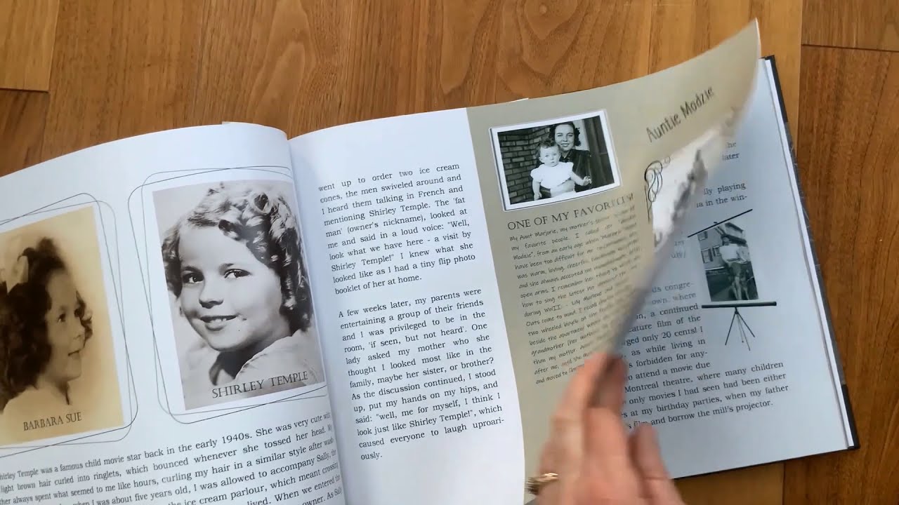 create LIFE BOOKS front page - YouTube