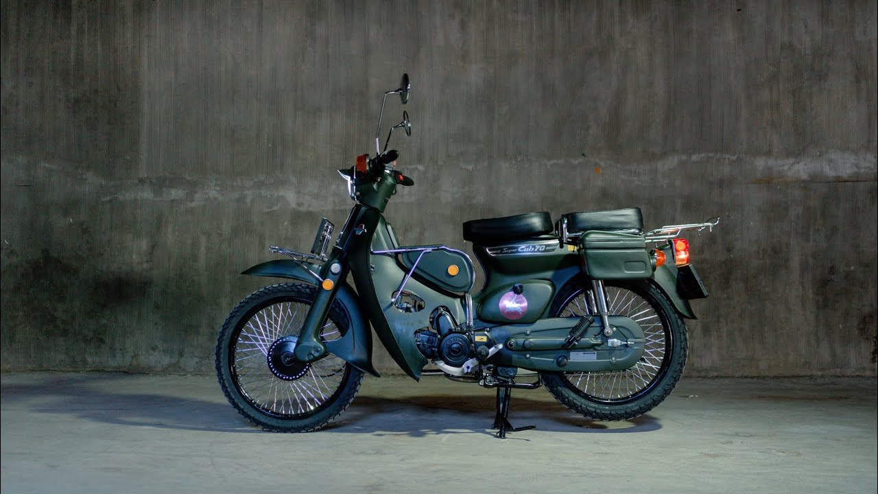 HONDA CUB 70 SERIES ANGSA PURBA GOES TO AUSTRALIA - YouTube