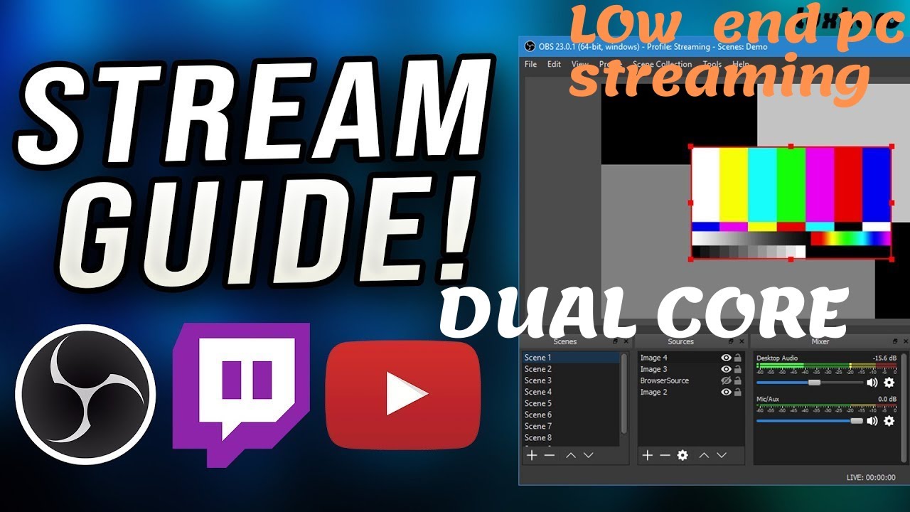 LOW END DUAL CORE POTATO PC STREAMING AND GAMING || NO LAG NO SHUTTER ...