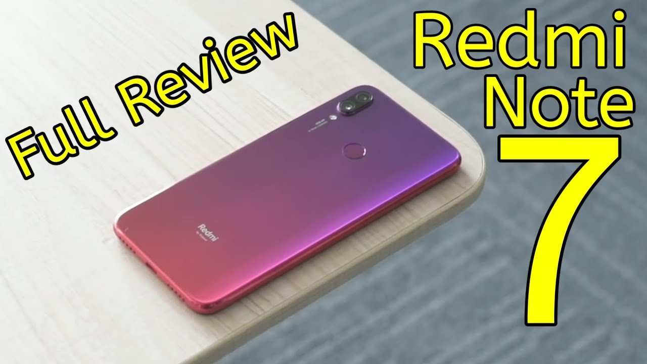 Redmi Note 7 Full Review, Price & My Opinions | Bangla - YouTube