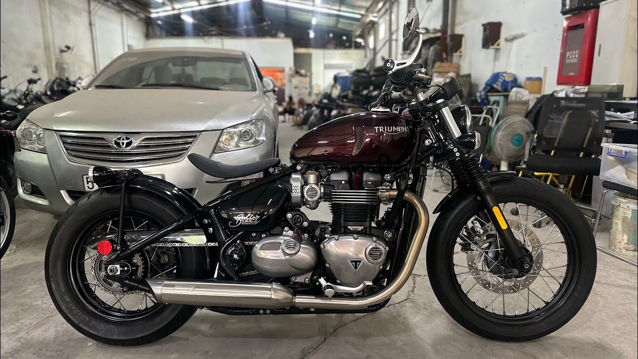 [ĐÃ BÁN] Triumph Bobber 1200 ABS 2019 nhập Anh biển SG lướt 2.300mls ...