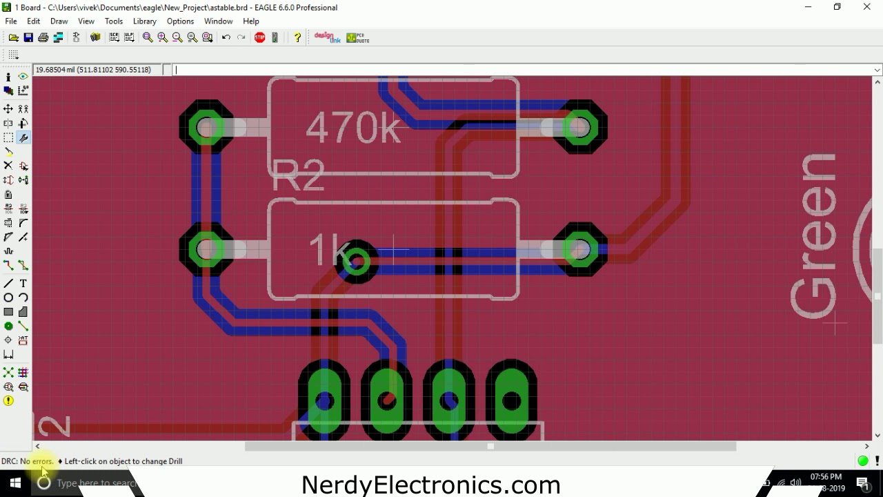 PCB Design with EAGLE - 13 - DRC and ERC - YouTube