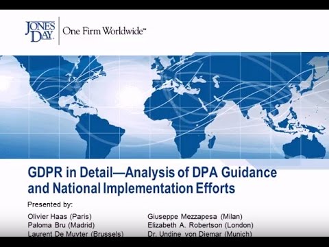 GDPR in Detail — Analysis of DPA Guidance and National Implementation ...
