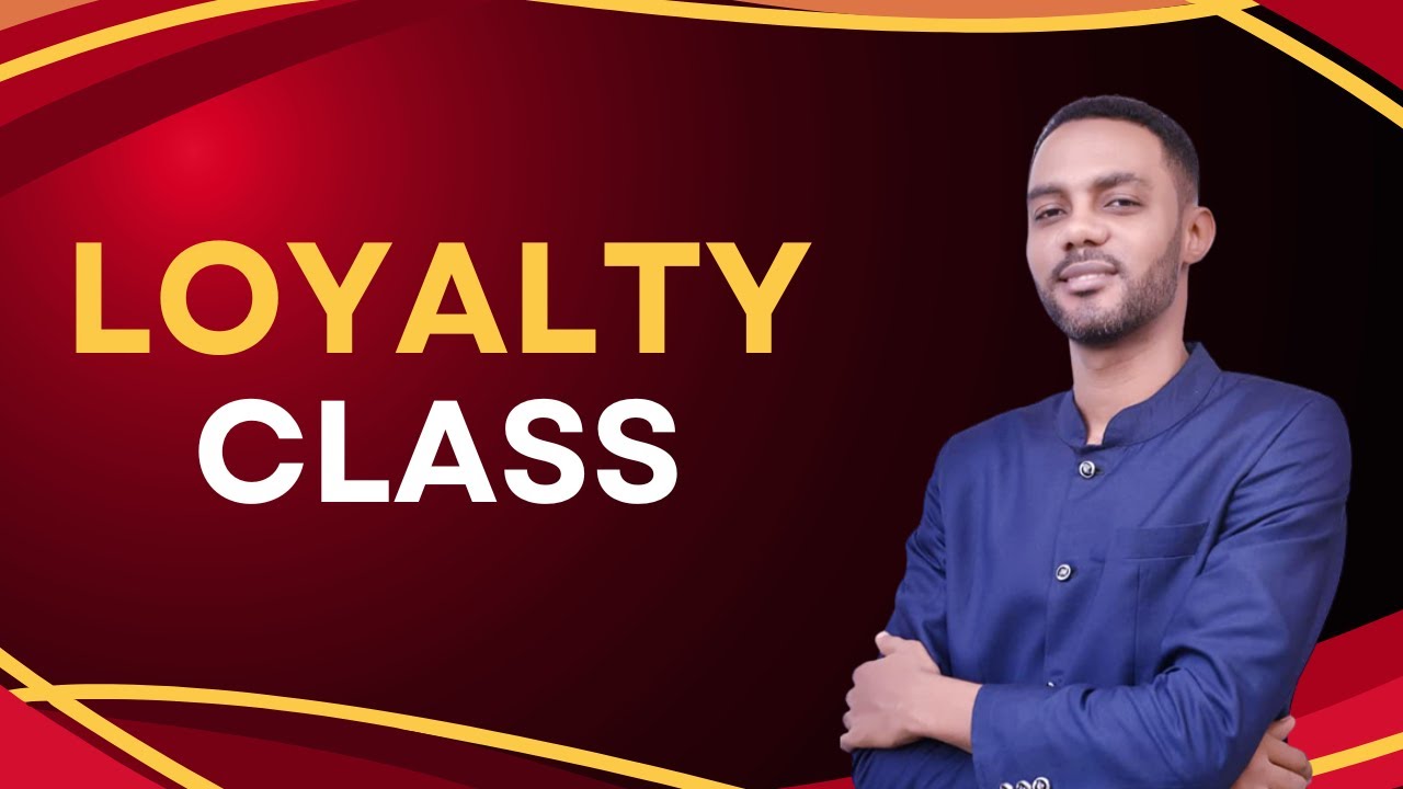 LOYALTY CLASS PART 2 - CHRIST WONDERFAMILY YOUTH CHURCH - YouTube