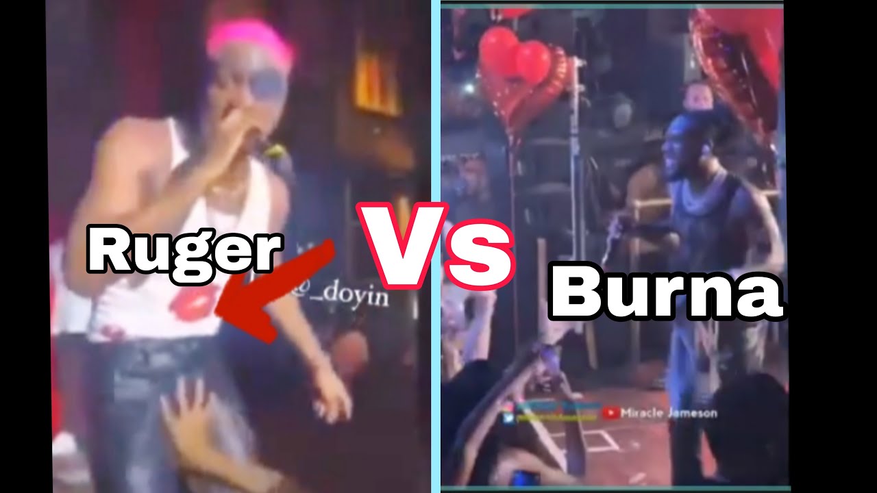 Burna Boy Brother Bernard moment Vs Ruger | Jeremiah OG - YouTube