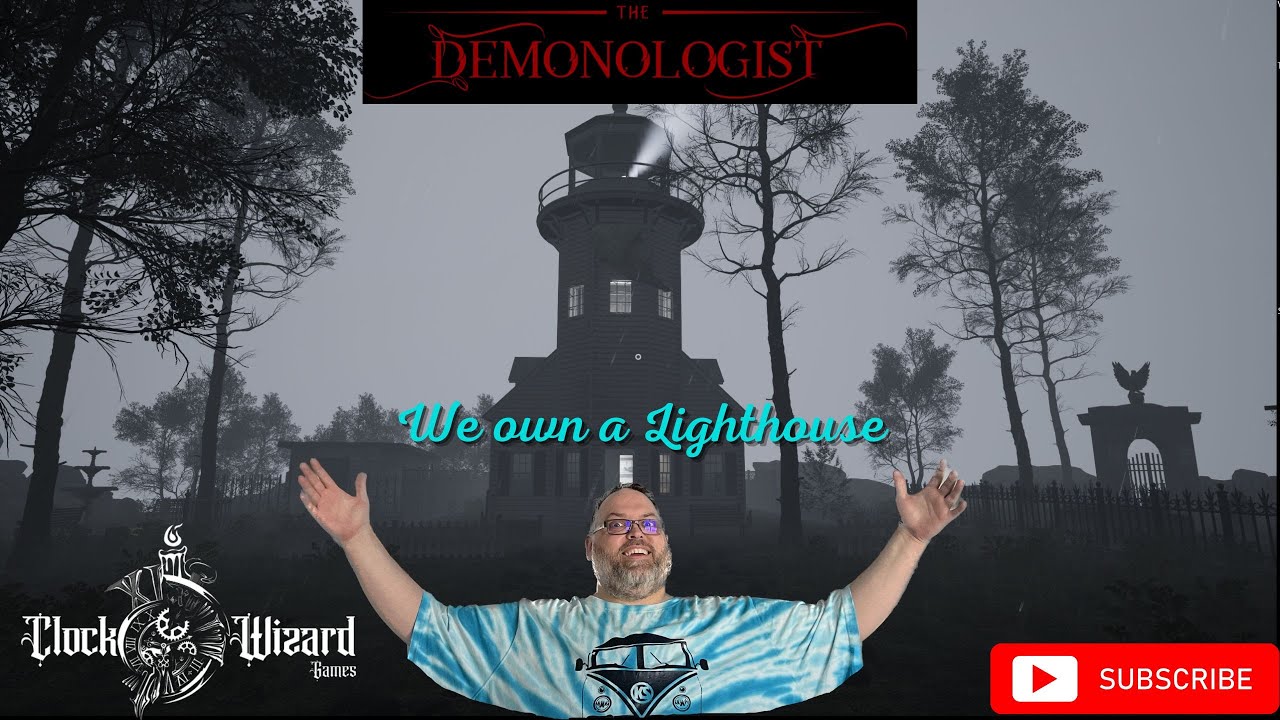 We moved into the Lighthouse. EMF 5!!!! #subscribe #demonologist # ...