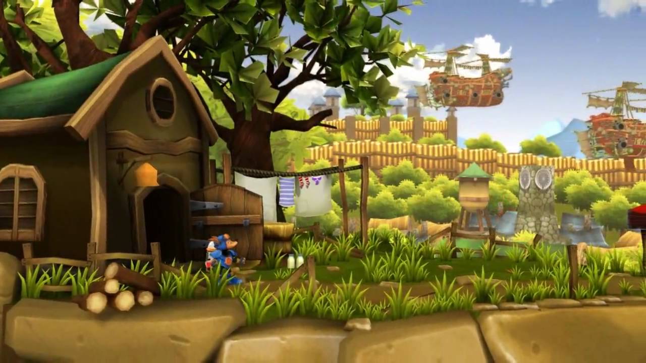 Rocket Knight Gameplay Level One [HD] - YouTube