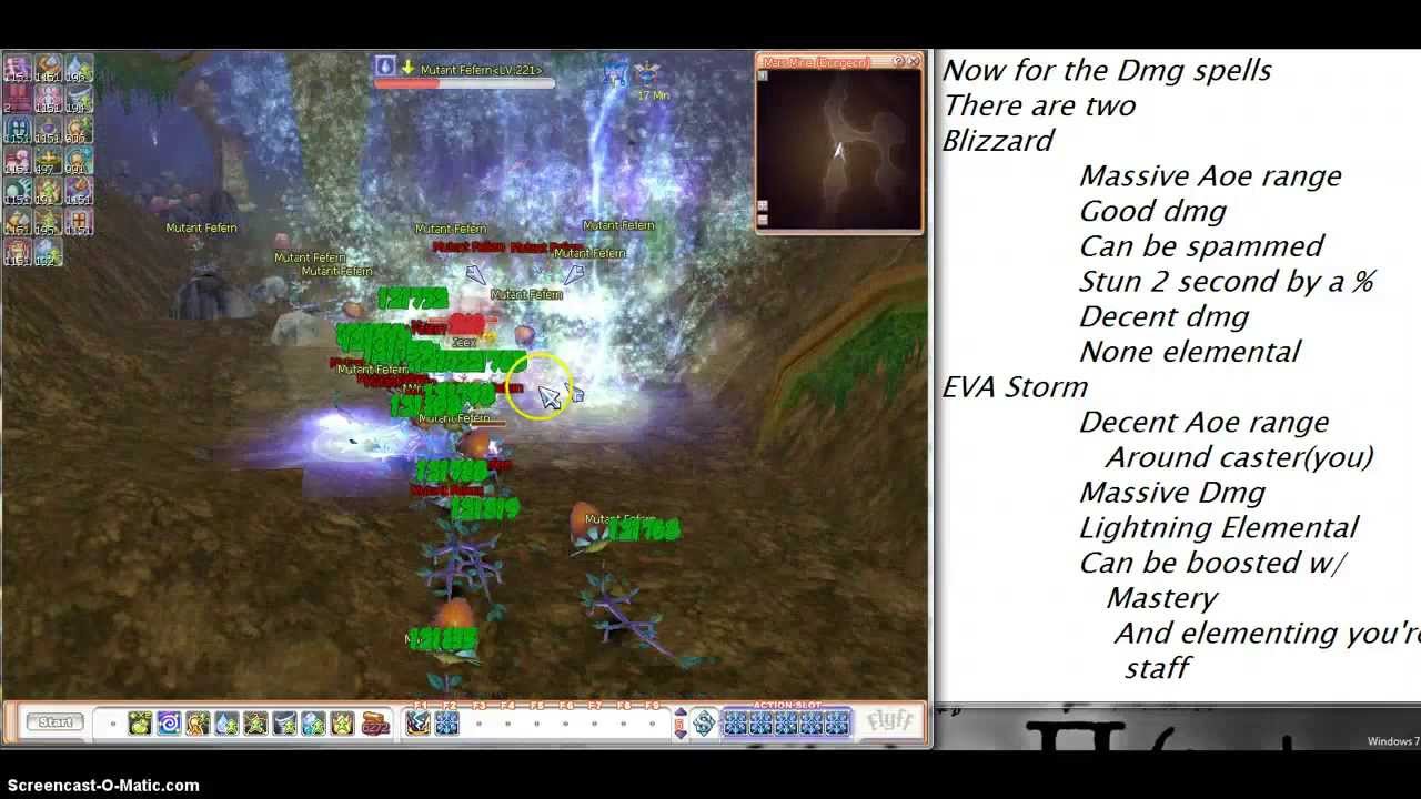 Insanity Flyff Arcanist Skills and Buffs - YouTube