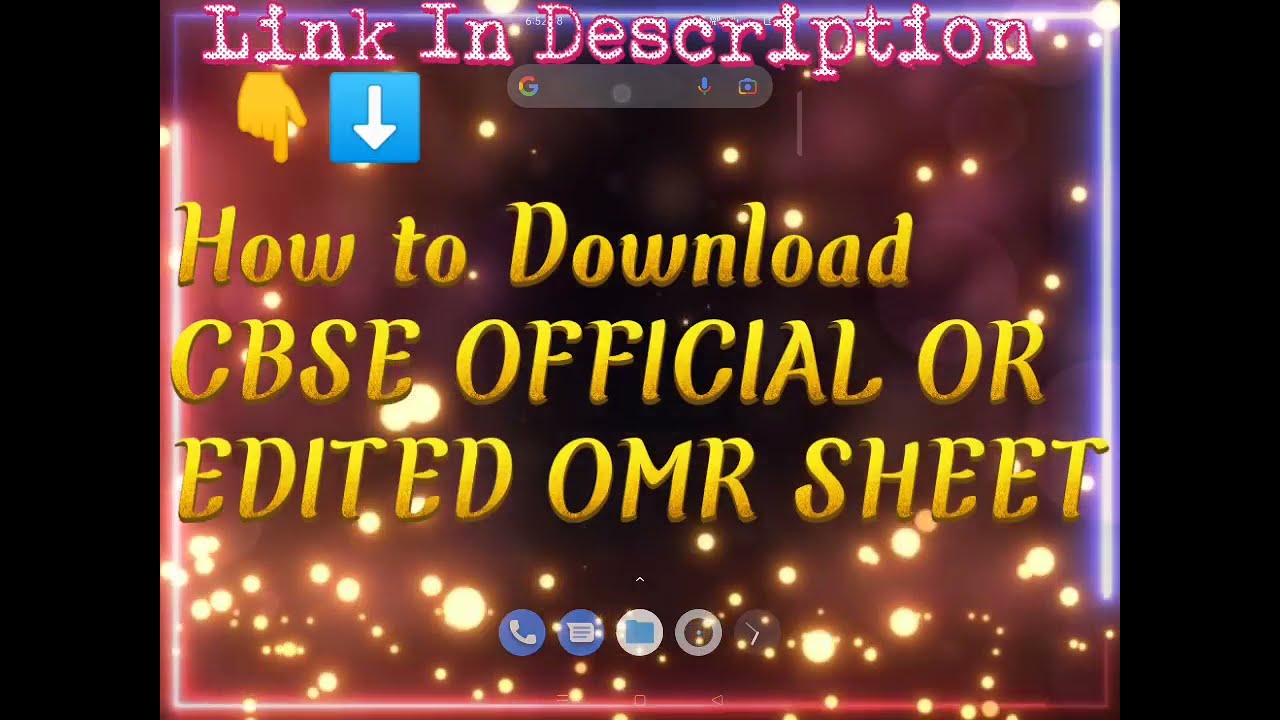 CBSE OMR SHEET PDF LINK IN DESCRIPTION 👇⬇️| OMR SHEET OFFICIAL OR ...
