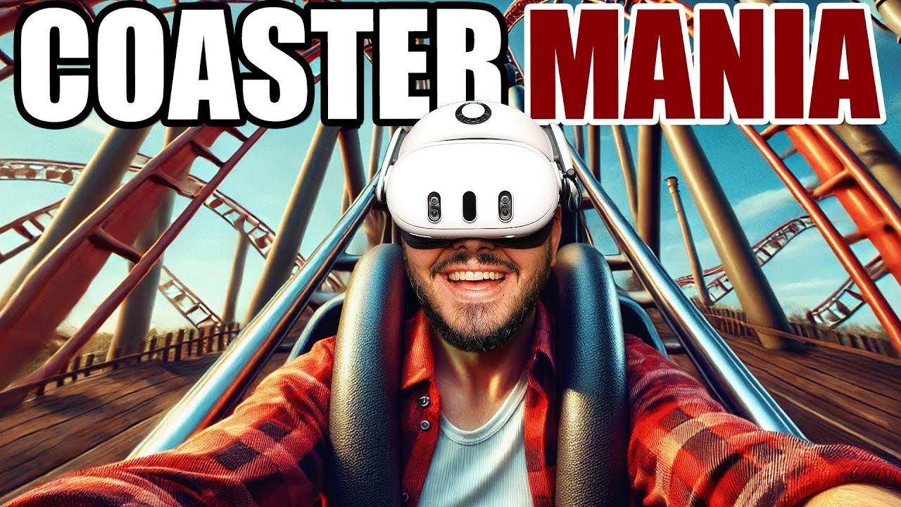 Coaster Mania: Mixed Reality Rollercoaster Tycoon on Quest! - YouTube