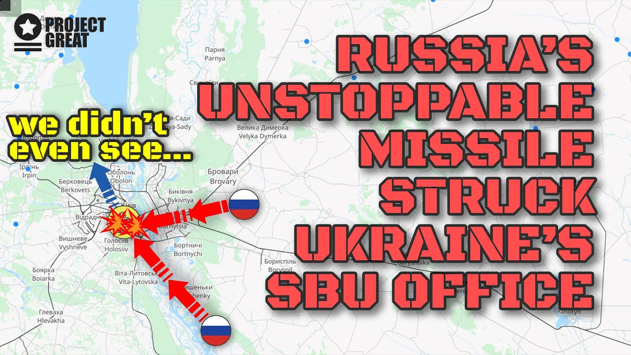 Russia’s Unstoppable Missiles Struck Ukrainian Secret Service Base ...