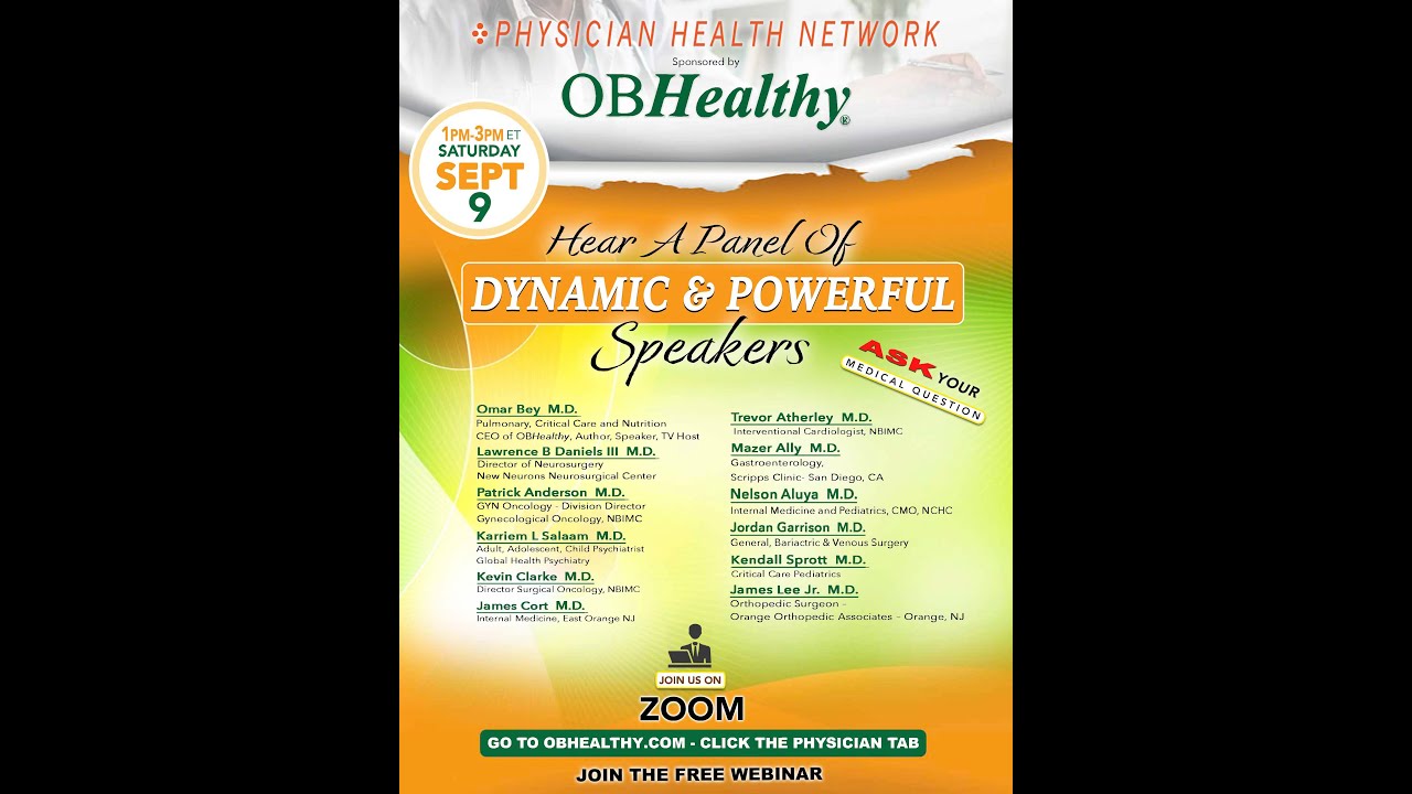 Topic: Glaucoma & Eye Care - Doctors Lounge with Dr. Omar Bey, Host ...