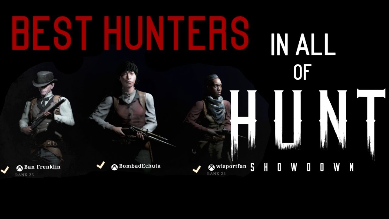 Best Hunters in all of Hunt: Showdown - YouTube