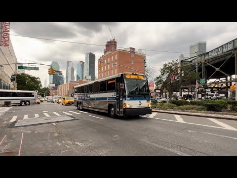 MTA New York City Bus 2012 MCI D4500CT Commuter Coach 2267 on Route x68 ...