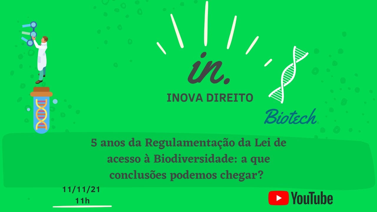 Webinar INOVA DIREITO Biotech - YouTube