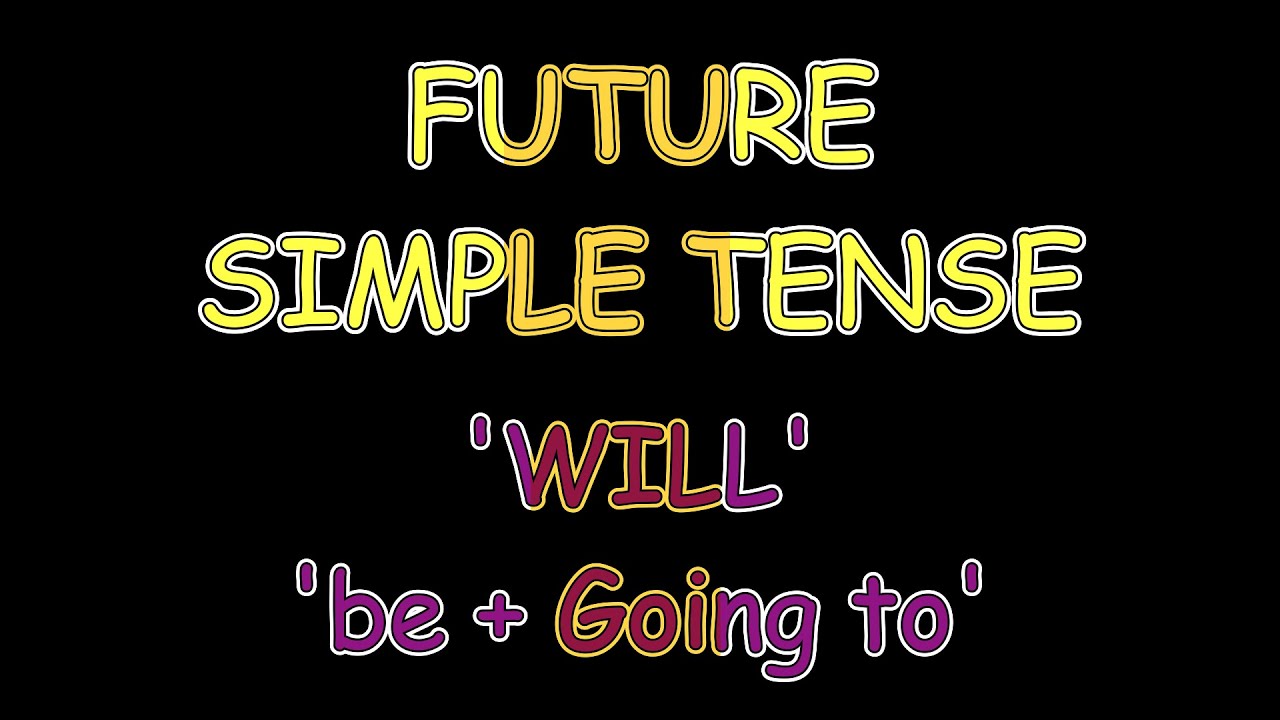 Future Simple Tense | 'Will' and 'be form + going to' (Tenses Lecture-7 ...