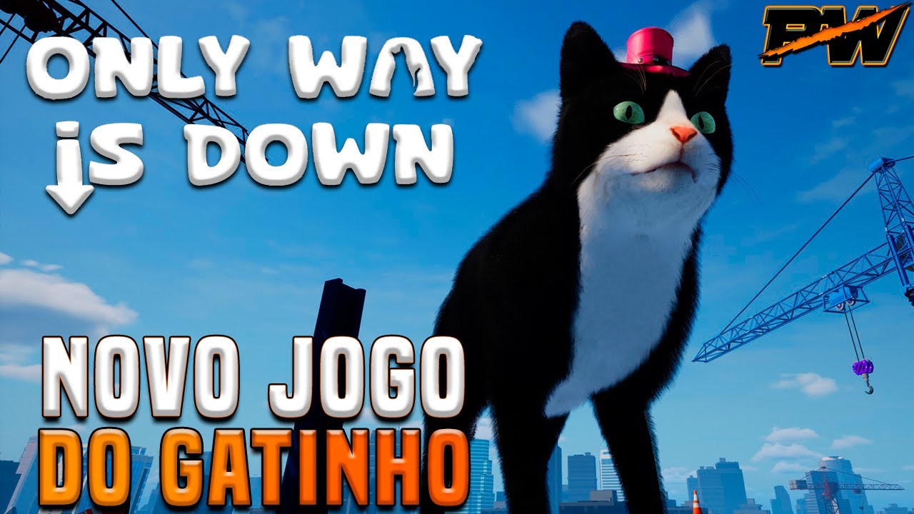 Conseguiremos SALVAR o GATINHO!? // Gameplay de ONLY WAY IS DOWN - O ...