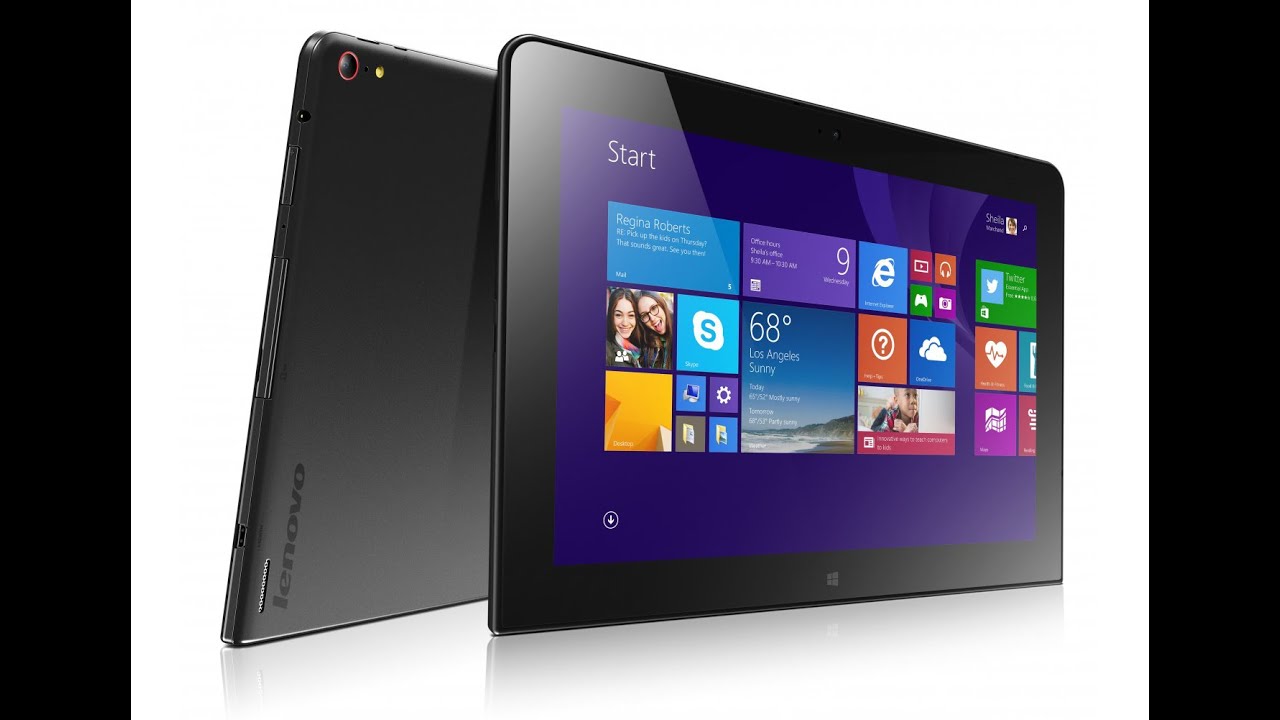 Lenovo Announces First Tablet With Next Gen Atom CPU - YouTube