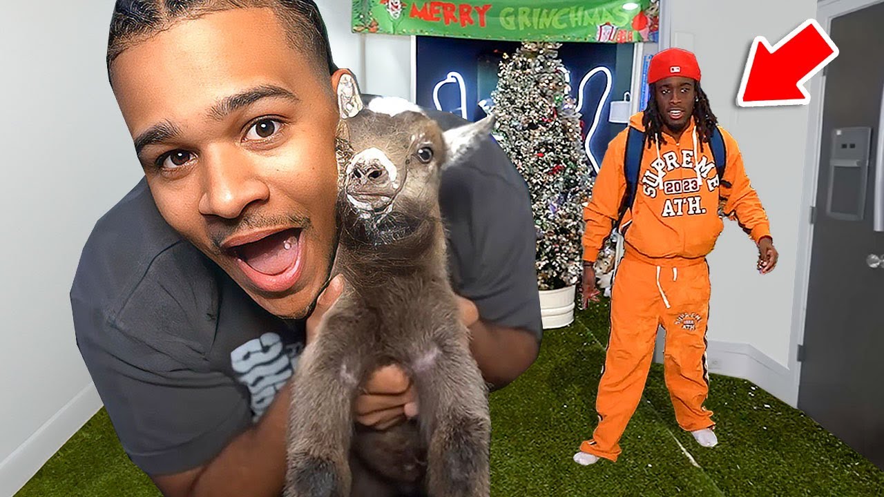 Fanum Shows AMP His New Pet..😂 - YouTube