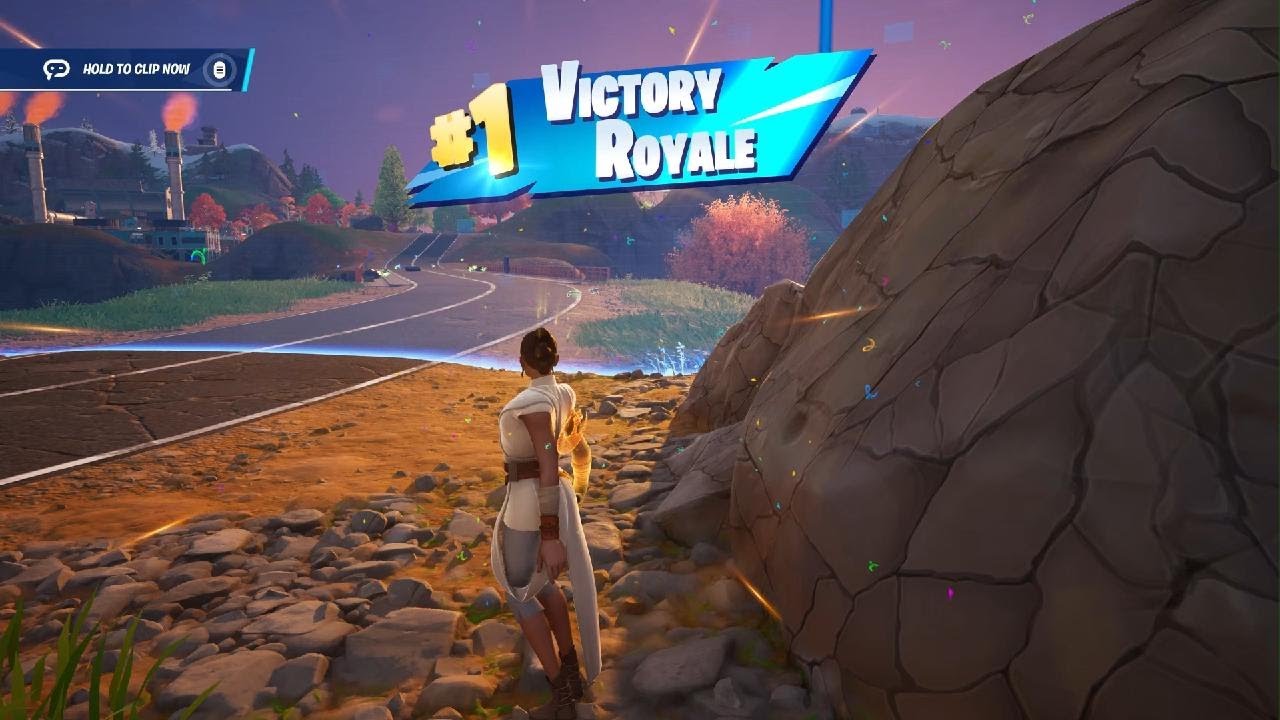 Epic Star Wars Win in Fortnite! | Victory Royale Gameplay - YouTube