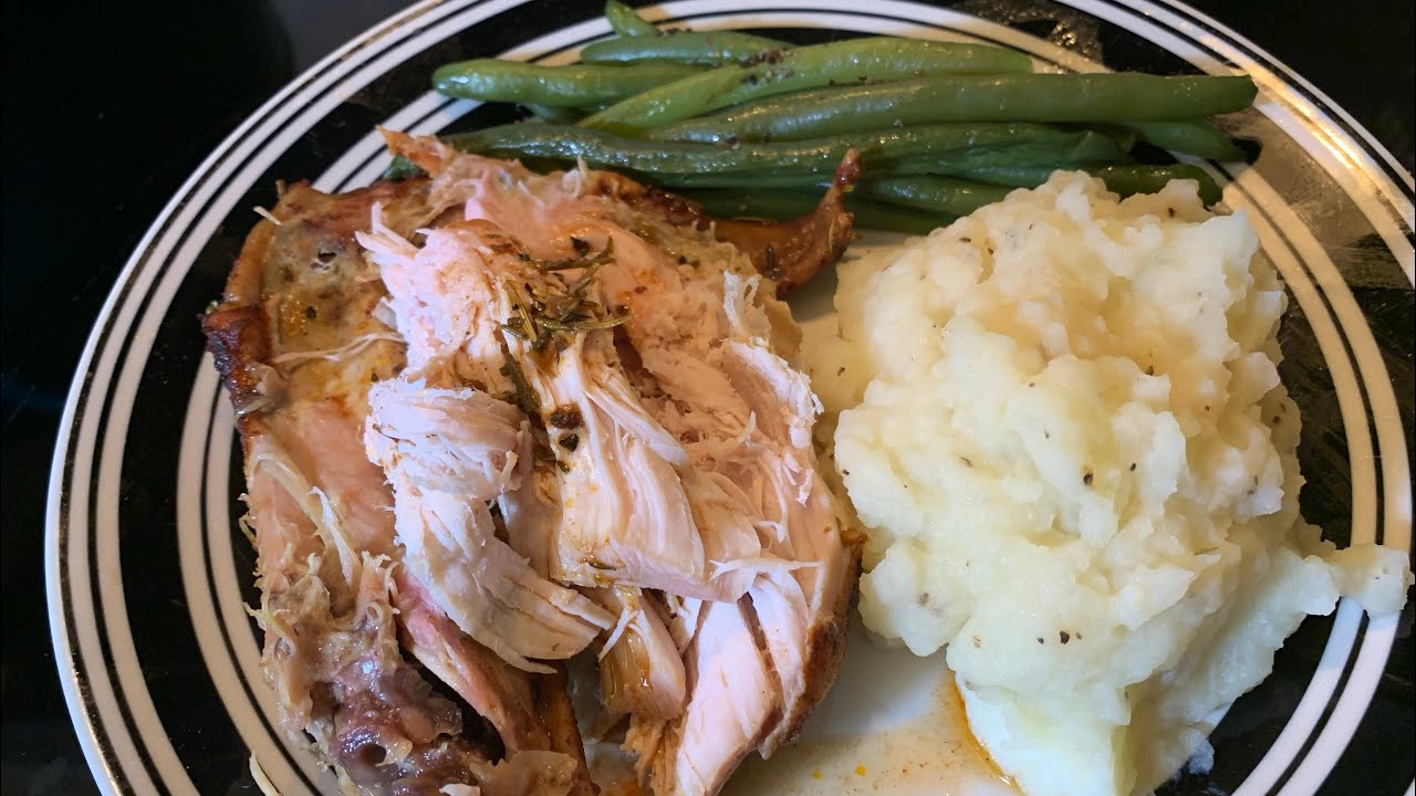 HOW TO COOK DELICIOUS TURKEY WITH MASHED POTATOES 🔥🔥 #TURKEY # ...
