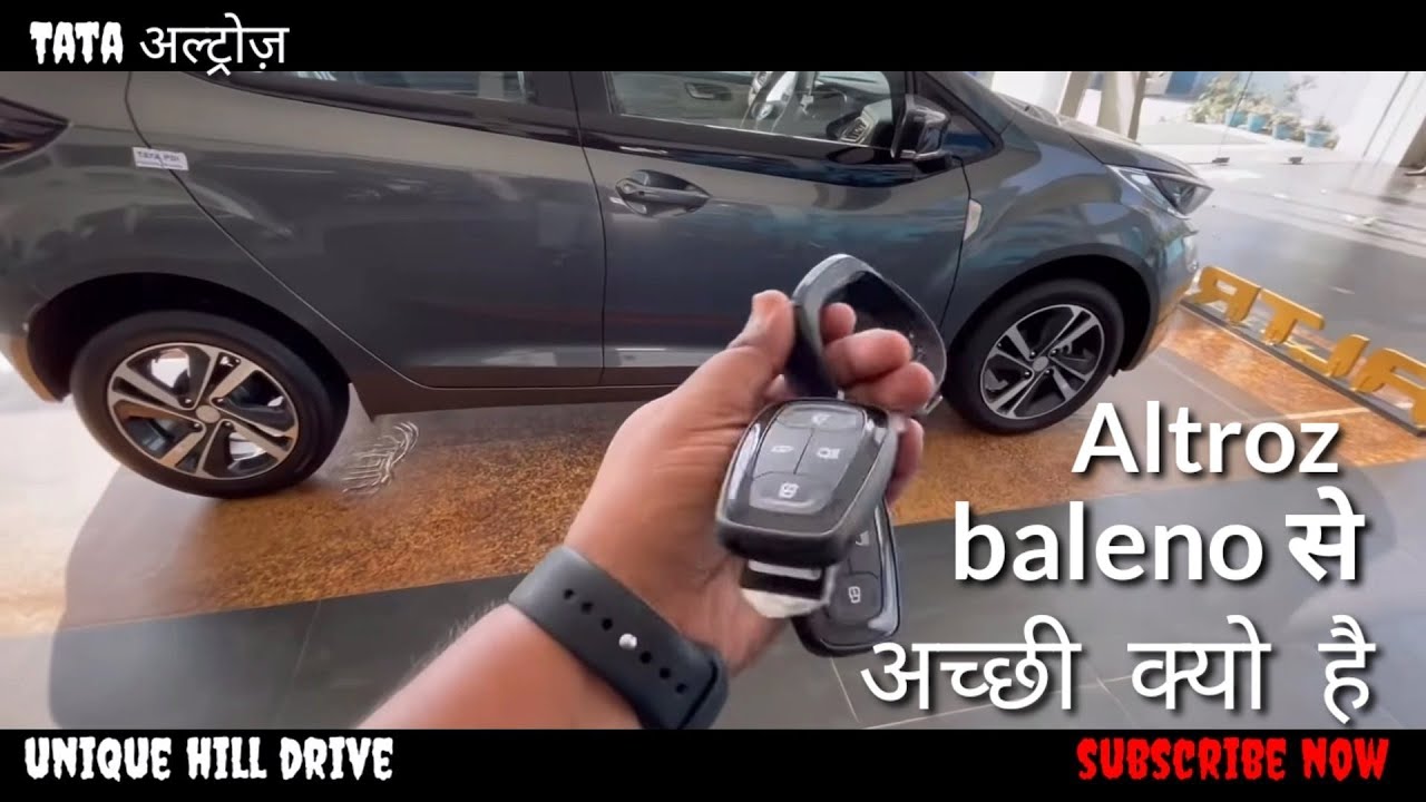 2022 Tata altroz review grey colour - YouTube