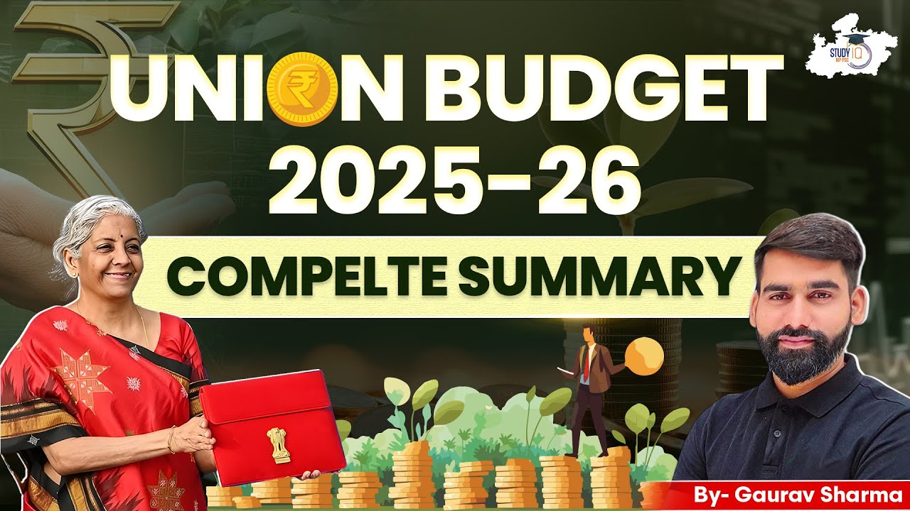 UNION BUDGET 2025-26 | Complete Analysis of Budget 2025-2026 | By ...