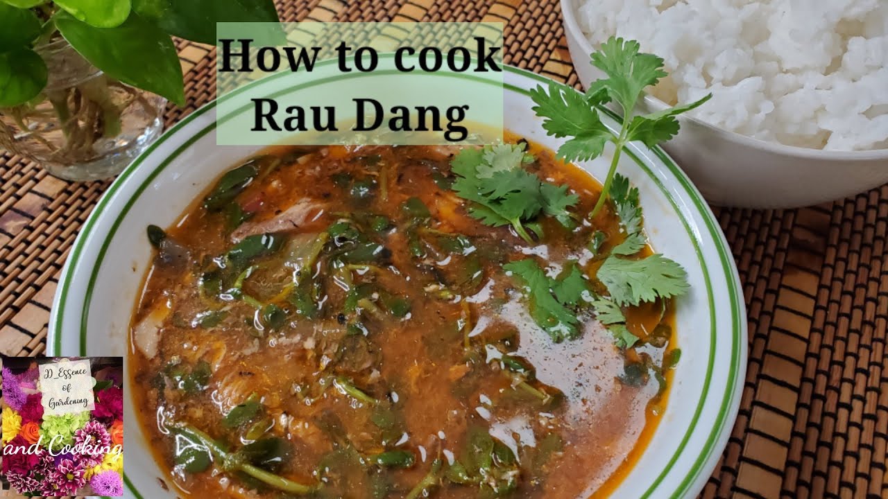 How To Cook Rau Dang | Vietnamese Herb - YouTube