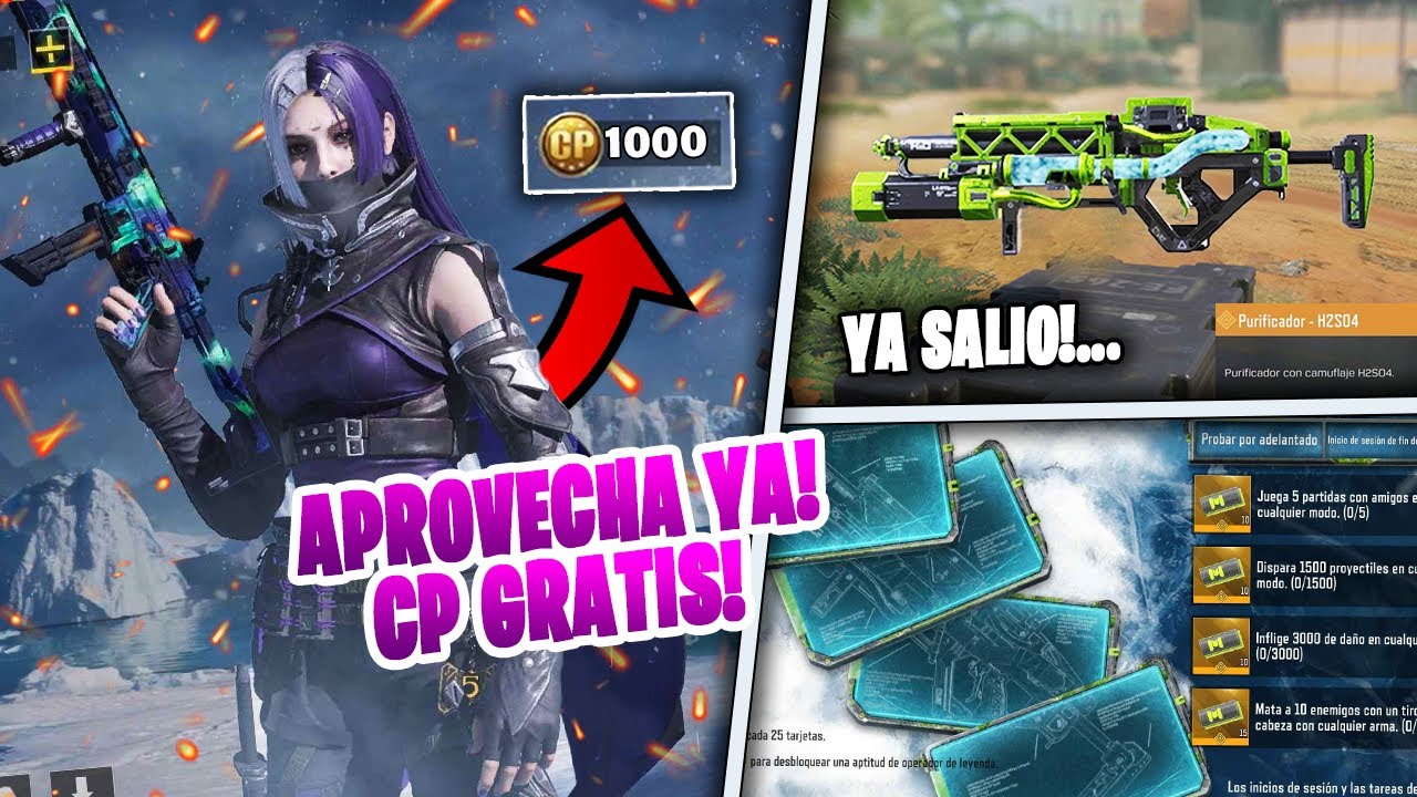 APROVECHA YA! CPS GRATIS!! Y YA PUEDES TENER LA NUEVA LEGENDARIA! COD ...