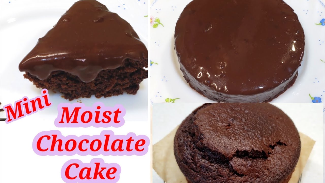Moist Chocolate Cake | Easy mini moist Chocolate Cake recipe - YouTube