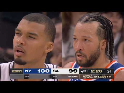 INSANE Final 2:30 to New York Knicks vs San Antonio Spurs Game 2 NBA Finals
