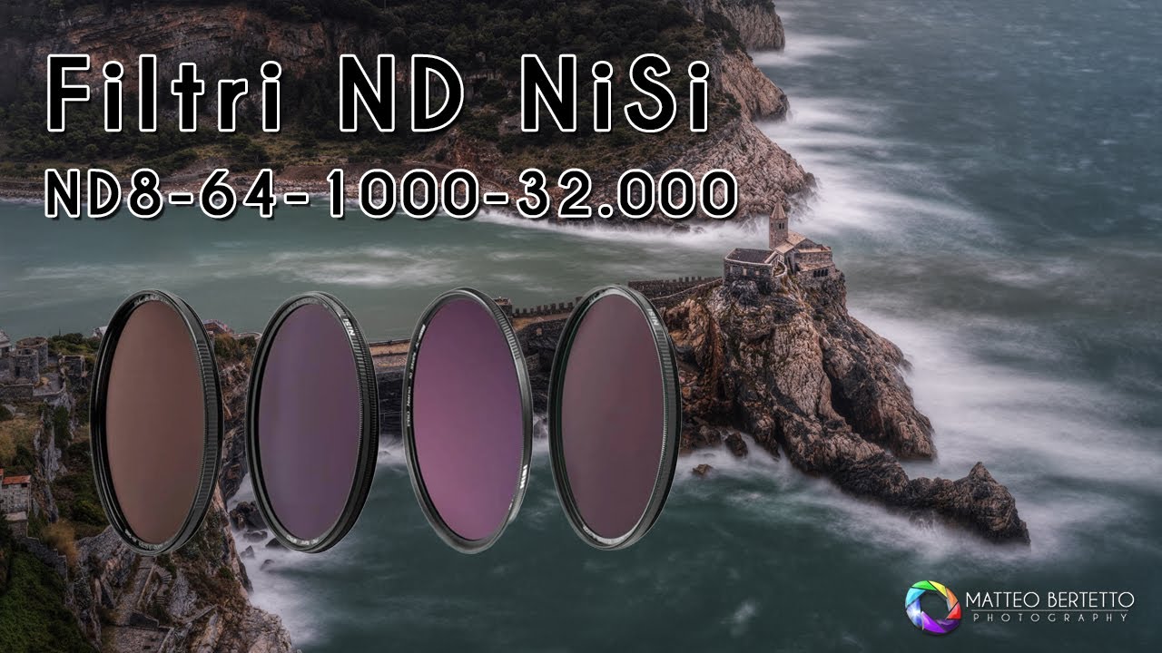 Filtri ND NiSi - ND8-64-1000-32000 - YouTube