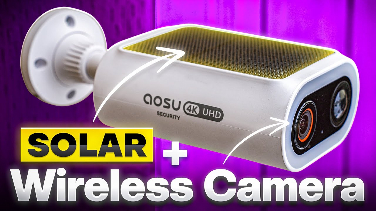 I tested 4 AI Features built into the aosu SolarCam P1 Max - YouTube