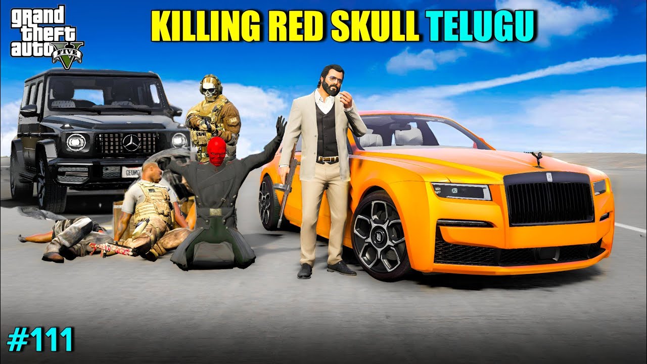 THE END OF RED SKULL | GTA 5 In Telugu | GEORGE GAMING | - YouTube