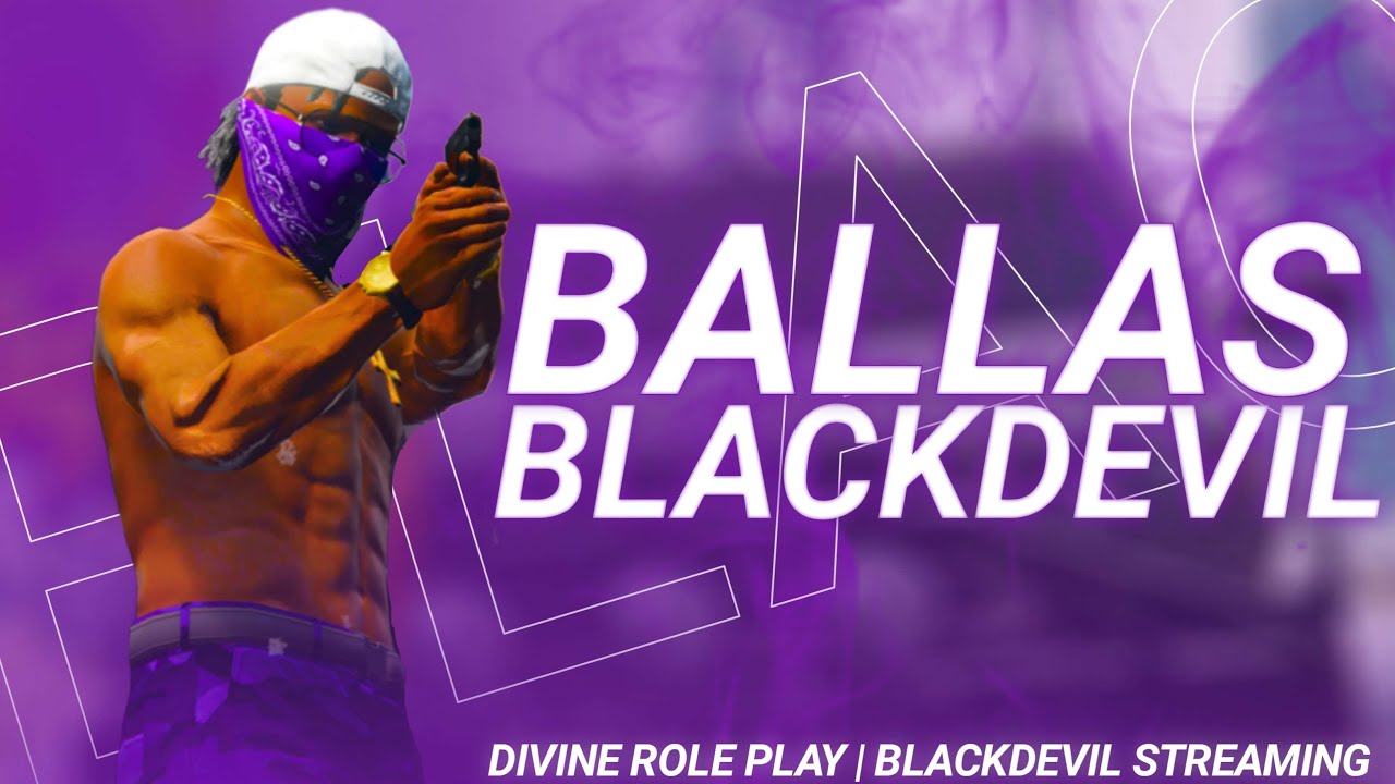 BALLAS 💜💜Divine Roleplay ( DAY 20 ) i9-12900k - RTX 3090Ti 🔴LIVE - YouTube