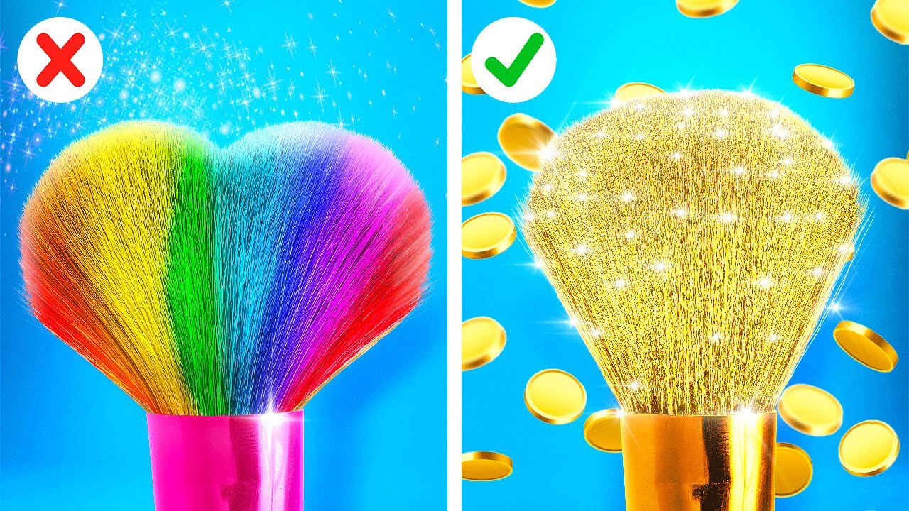 Rich vs Poor Drawing Challenge! Easy Art Hacks by 123 GO! - YouTube