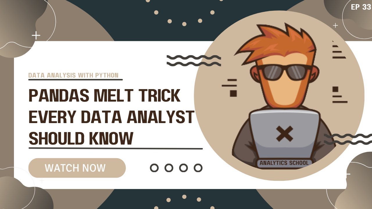 Reshape Data from Wide to Long Format Using Pandas Melt Method - YouTube