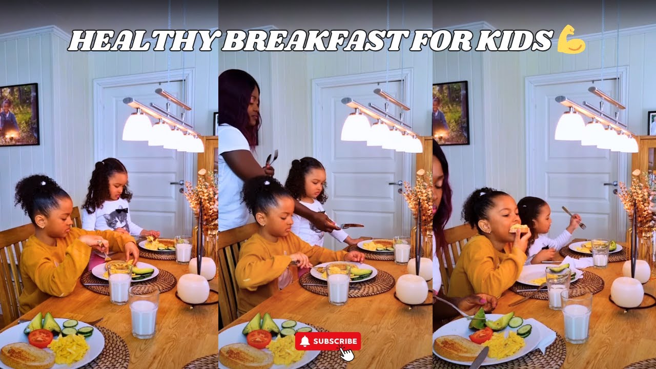 Yummy Breakfast Before School 🍳 | Easy & Healthy Kids Morning Meal ...