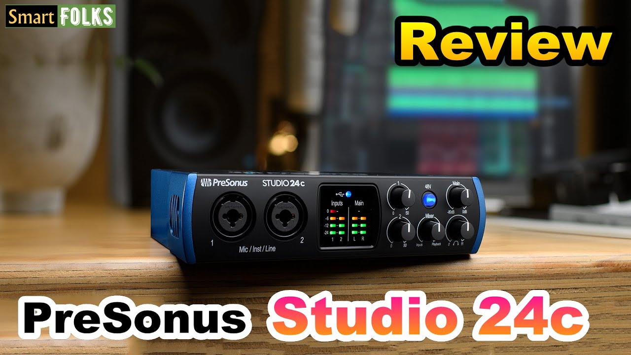 PreSonus Studio 24c - YouTube