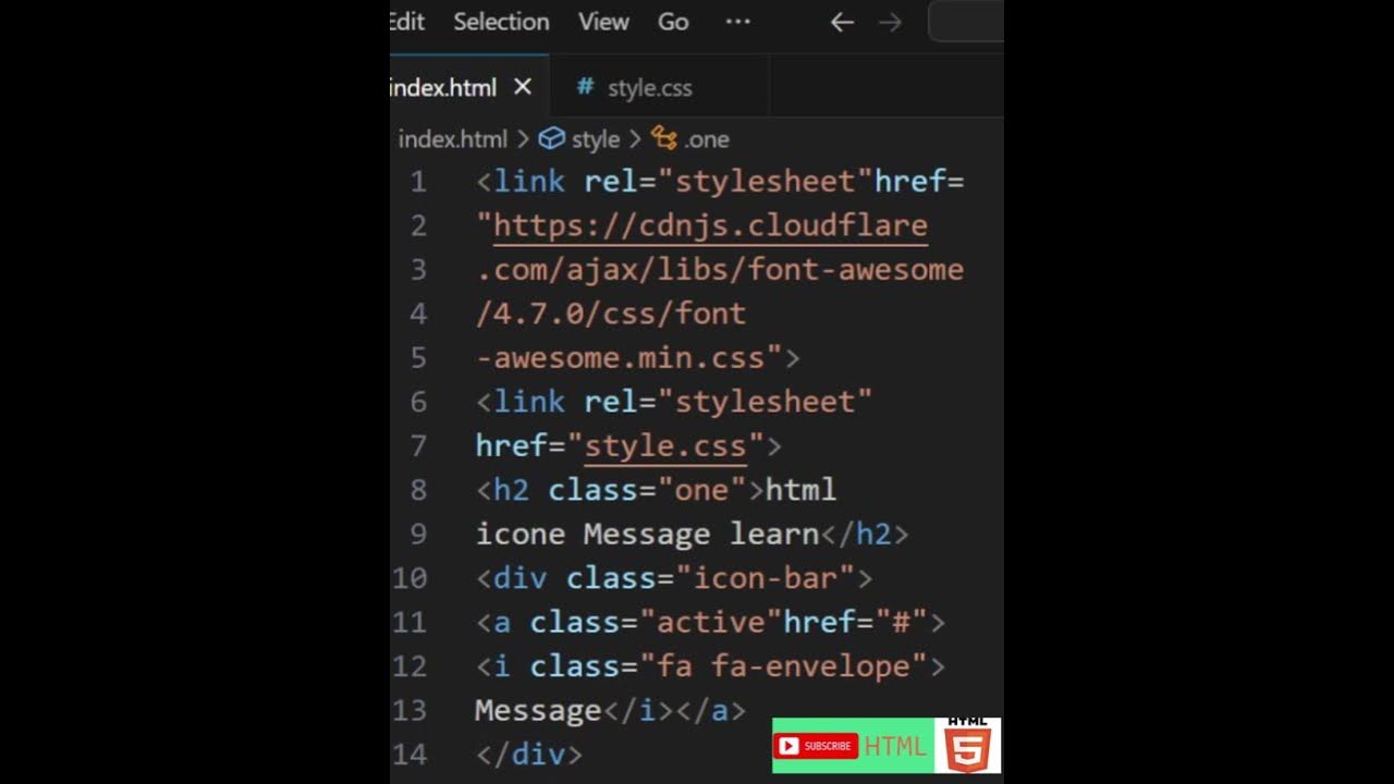 Html Icone Envelope Messages Learn Html Htmlcode Coding Code Htmltutorial Html5 Htmlcss