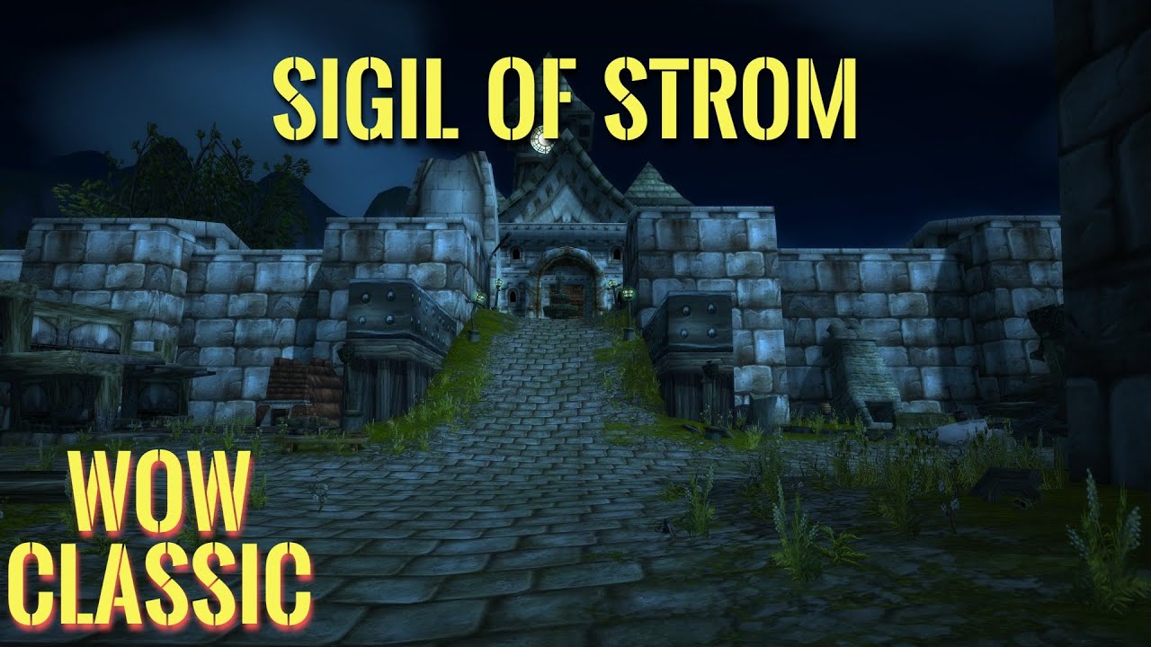 Wow storm sigil farming