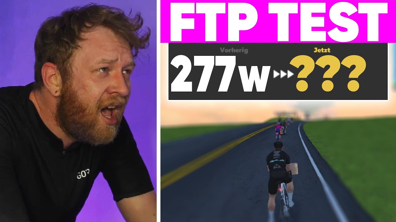 WIE FIT bin ich durch ZONE 2 Training? FTP TEST auf ZWIFT! - YouTube