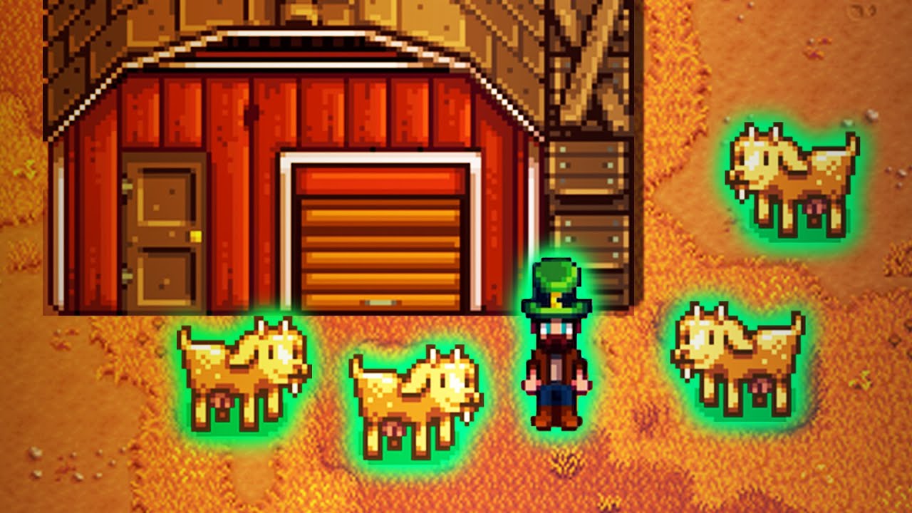 The Goat Man! | Stardew Valley - #24 - YouTube