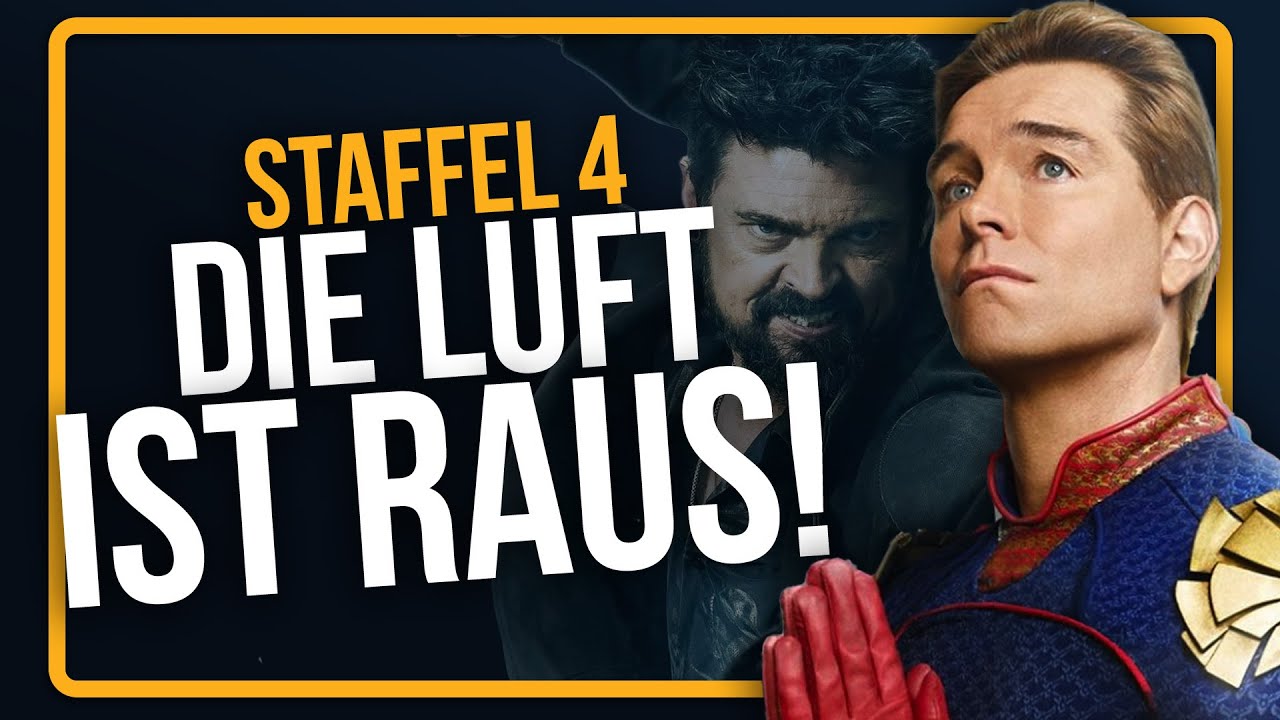 The Boys Staffel 4: Langsam ist die Luft raus! | SerienFlash - YouTube