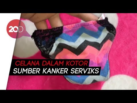 Malas Ganti Celana Dalam? Hati-hati Tertular Kanker Serviks!